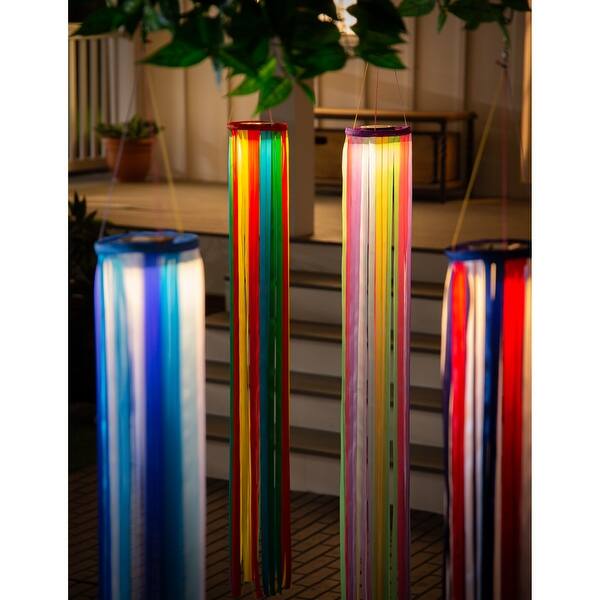 Rainbow Ribbon Solar Powered Windsock - Bed Bath & Beyond - 39926466