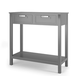 Ail Console Table with Storage Shelf Rattan Sofa Table Entry Table for ...