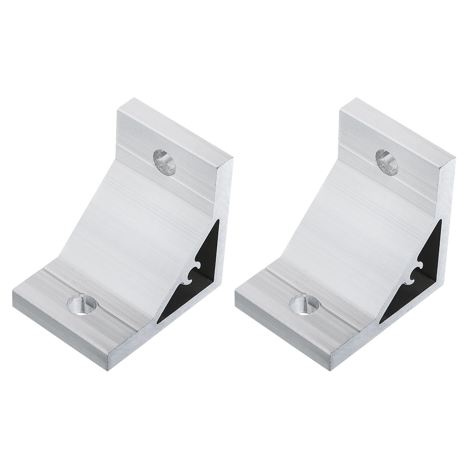 20pcs 2 Inch 90 Degree Corner Brace Angle Brackets 50 X 50mm Gold