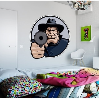 Gangster Decal, Gangster Sticker, MOB Decal, MOB Sticker - Bed Bath ...