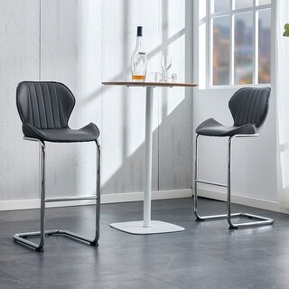 Bar chair modern design for dining and kitchen barstool with metal legs ...