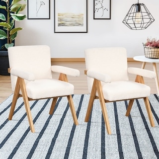 Merax Modern Arm Chair Set of 2 - Bed Bath & Beyond - 38908638