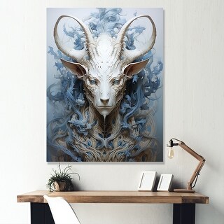 Designart "Mythical Creature Horse Painting" Mythical Creatures Wall ...