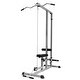 Workout pull down weight machine with multiple adjustable cable ...