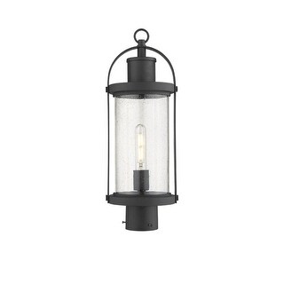 Z-Lite Roundhouse Single Light 21" Tall Outdoor Single Head Post Light ...