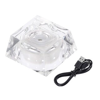 Crystal LED Displays Base Stand50x40x25mm Powered by USB Charge ...