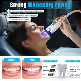 Mobile Dental Teeth Whitening Machine Bleaching LED Light - Bed Bath ...