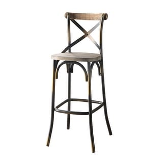 Bar Stool with Cross Back - Bed Bath & Beyond - 40751203