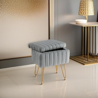 Vanity Stool Chair with Storage - Bed Bath & Beyond - 41292872