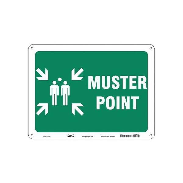 Condor Safety Sign,18 in x 24 in,Polyethylene 485G30 - 1 Each - Bed ...