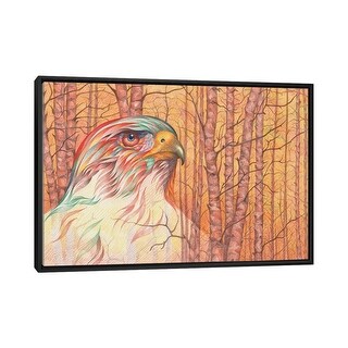 iCanvas "Raptor's All Psyched Up" by Gerardo Segismundo Framed - Bed ...