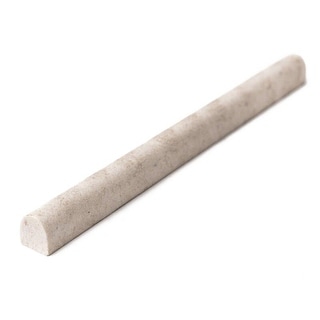 Austin 1x10 Ivory Porcelain Pencil Liner Tile - 1 x 10 - 1 Piece - Bed ...