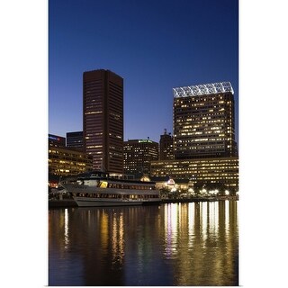 "Baltimore, Maryland, inner Harbor" Poster Print - Multi - Bed Bath ...