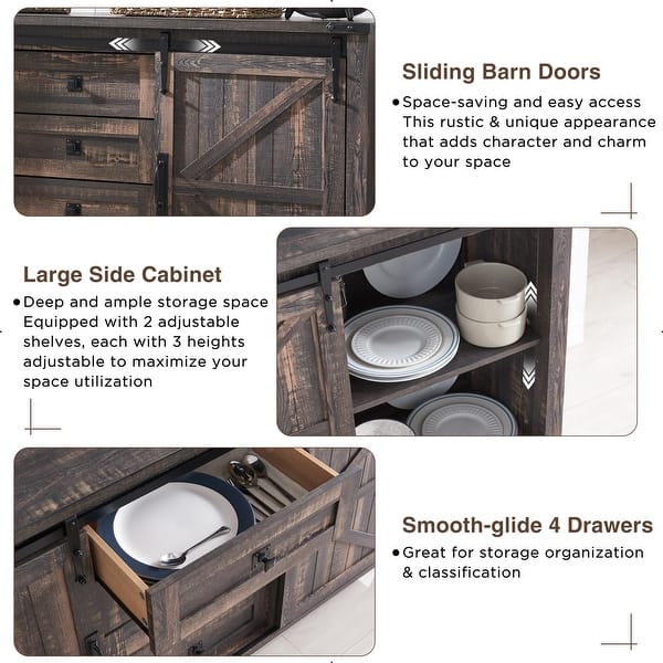 home box buffet table