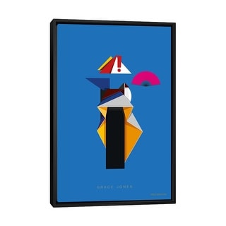 iCanvas "Grace Jones" by Fred Birchal Framed Canvas Print - Bed Bath ...
