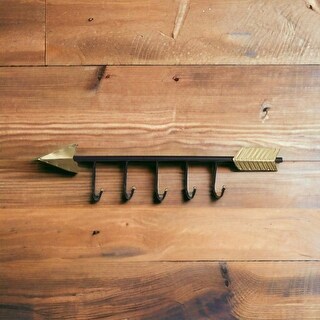Multicolored Metal Arrow Themed Coat Rack - Bed Bath & Beyond - 35921970