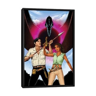 iCanvas "Pellucidar: Dark Of The Sun" by Mike Wolfer and Periya Pillai ...