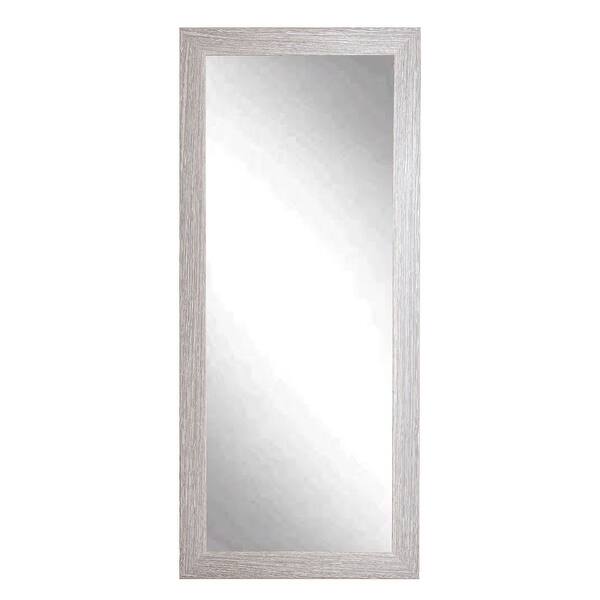 BrandtWorks Farmhouse Barnwood Floor Mirror - 32" x 71" - 32" x 71 ...