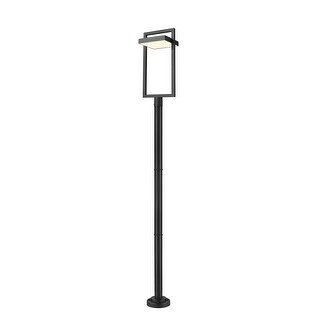 Z-Lite Luttrel 104" Tall LED Outdoor Single Head Post Light - Bed Bath ...