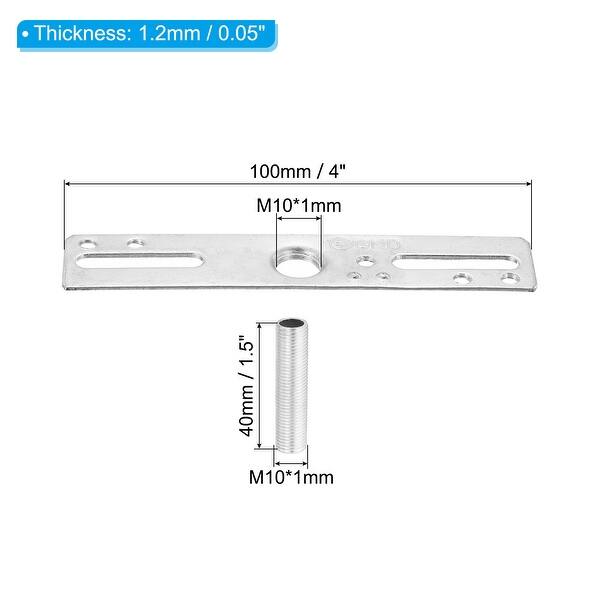 4" Light Crossbar Kit, 3 Pcs Mounting Bracket Lamp Fixture Hardware Set ...