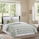 Blair Cotton Botanical Quilt Set - Reversible and Machine Washable ...