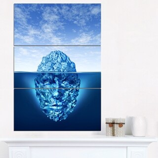 Designart "Exploration and Discovery" Abstract Canvas Art Print - 28x36 ...