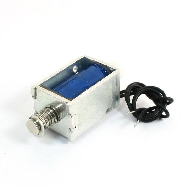 Unique Bargains DC 24V 0.3lb Pull Intermittent Actuator Electromagnet ...