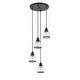 OVE Decors Theodore 4-Light 16 in. Ceiling Pendant Light in Black ...