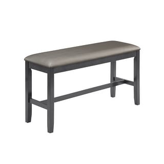 1pc Light Brown Seats Counter Height Bench - Bed Bath & Beyond - 40591811
