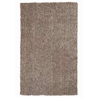 5'x7' Beige Heather Indoor Shag Rug - 3'6" - Bed Bath & Beyond - 39596724