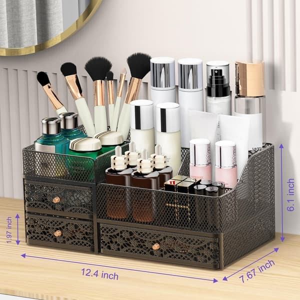 makeup desktop organizer