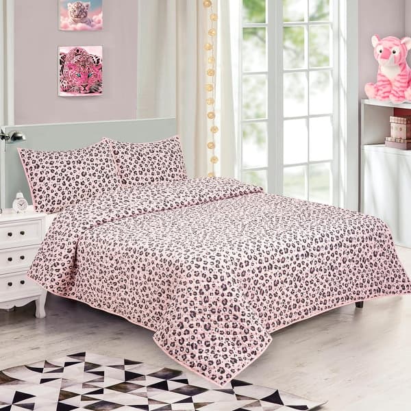cheetah print quilt pattern