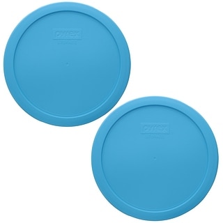 6/7-Cup Bright Blue Replacement Lids (2-Pack), BPA-Free, Dishwasher ...