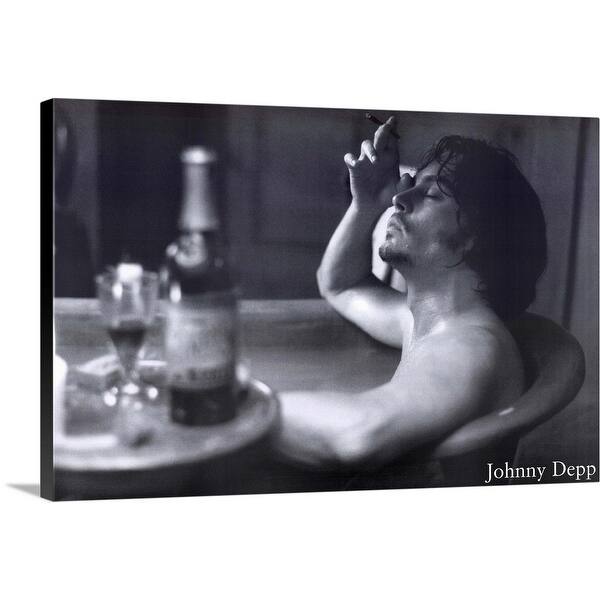 johnny depp canvas