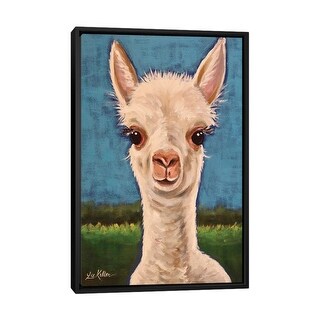 iCanvas "Gus The AIpaca Cria I" by Hippie Hound Studios Framed - Bed ...
