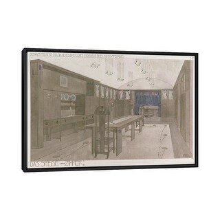iCanvas "Design for a Dining Room, 1901" by Charles Rennie Mackintosh ...