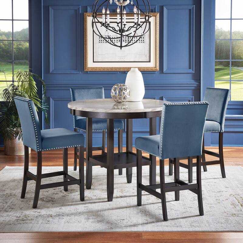 5-Piece Sets Counter Height, Round Dining Sets - Overstock