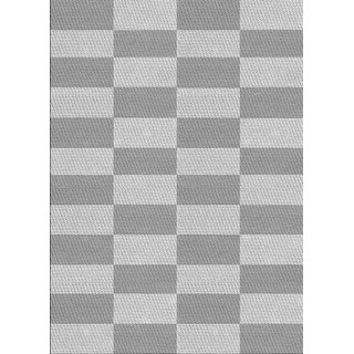 Ahgly Company Machine Washable Transitional Platinum Silver Gray Area ...