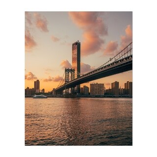 Dumbo Brooklyn New York Sunset from DUMBO 03 Bridge Art Print/Poster ...