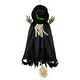 Giant Tree Trunk Crashed Witch Halloween Hanging Decoration - 4 ...