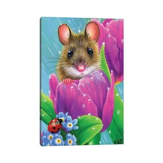 iCanvas "Spring Showers" by Bridget Voth Canvas Print - Bed Bath ...