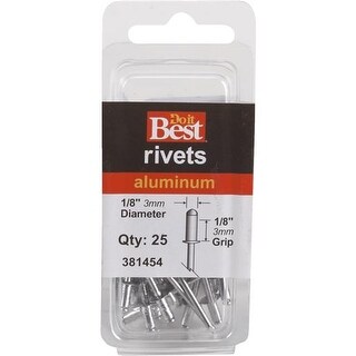 Channellock Products 1/8X1/8 Alum Rivet 381454 Unit: CARD - Bed Bath ...