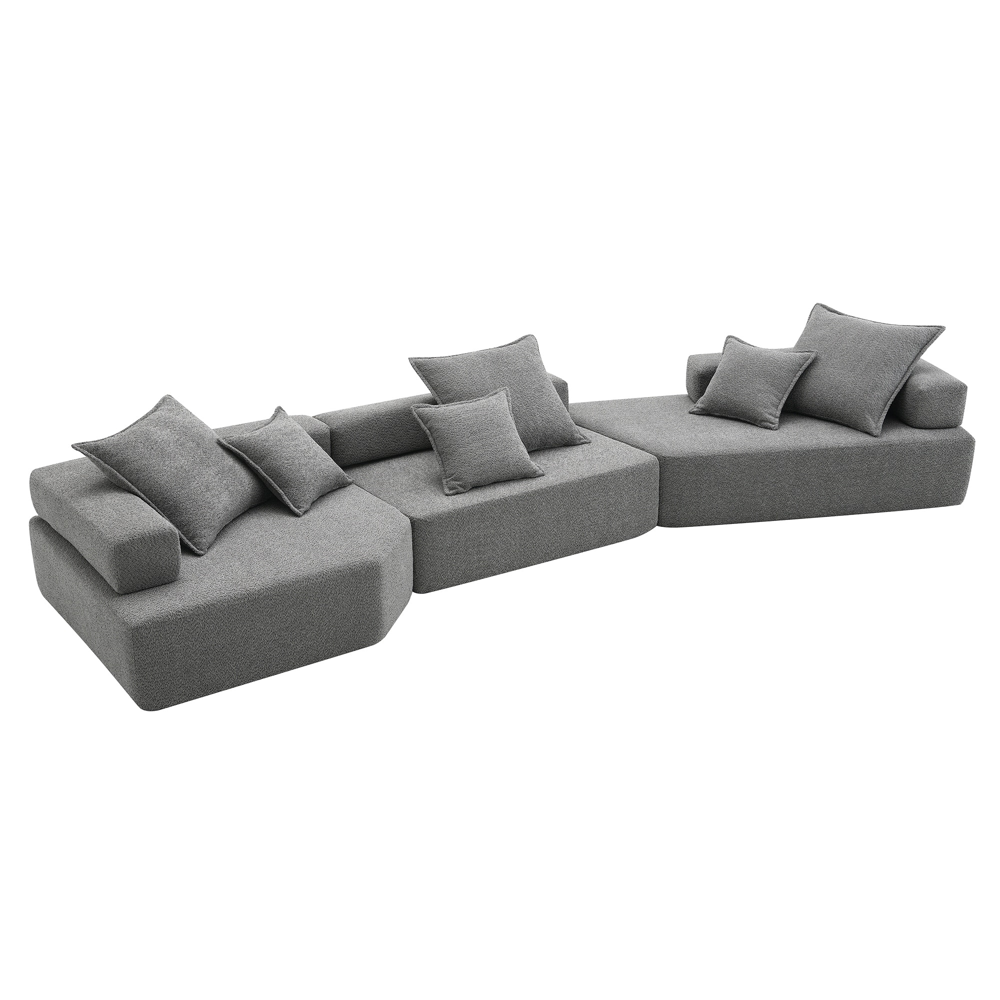 no structure couch
