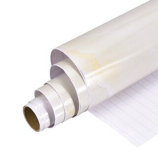 Marble Contact Paper, 600x1000mm PVC Sticky Wallpaper Light Beige ...