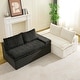 Luxury Color-Block Multifunctional Sofa, Arrangeable In Single Row ...