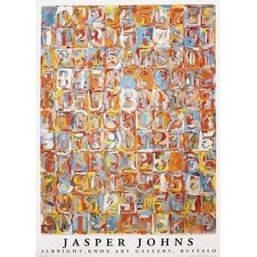 jasper johns numbers
