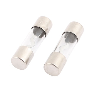 2 Pcs Standard Glass Car Audio Power Wire AGU Fuses 40A 38mm x 10mm ...