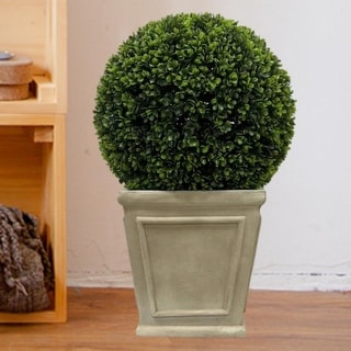 23" Ball Topiary in Square Pot - Bed Bath & Beyond - 39910777