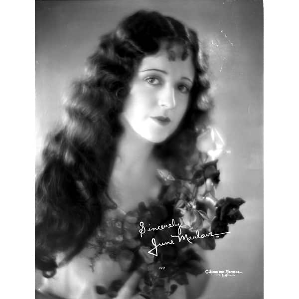 A Signed Portrait Of June Marlowe Photo Print - Bed Bath & Beyond ...
