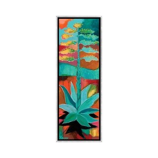 iCanvas "Century Agave In Teal" by Kristin Harvey Framed - Bed Bath ...